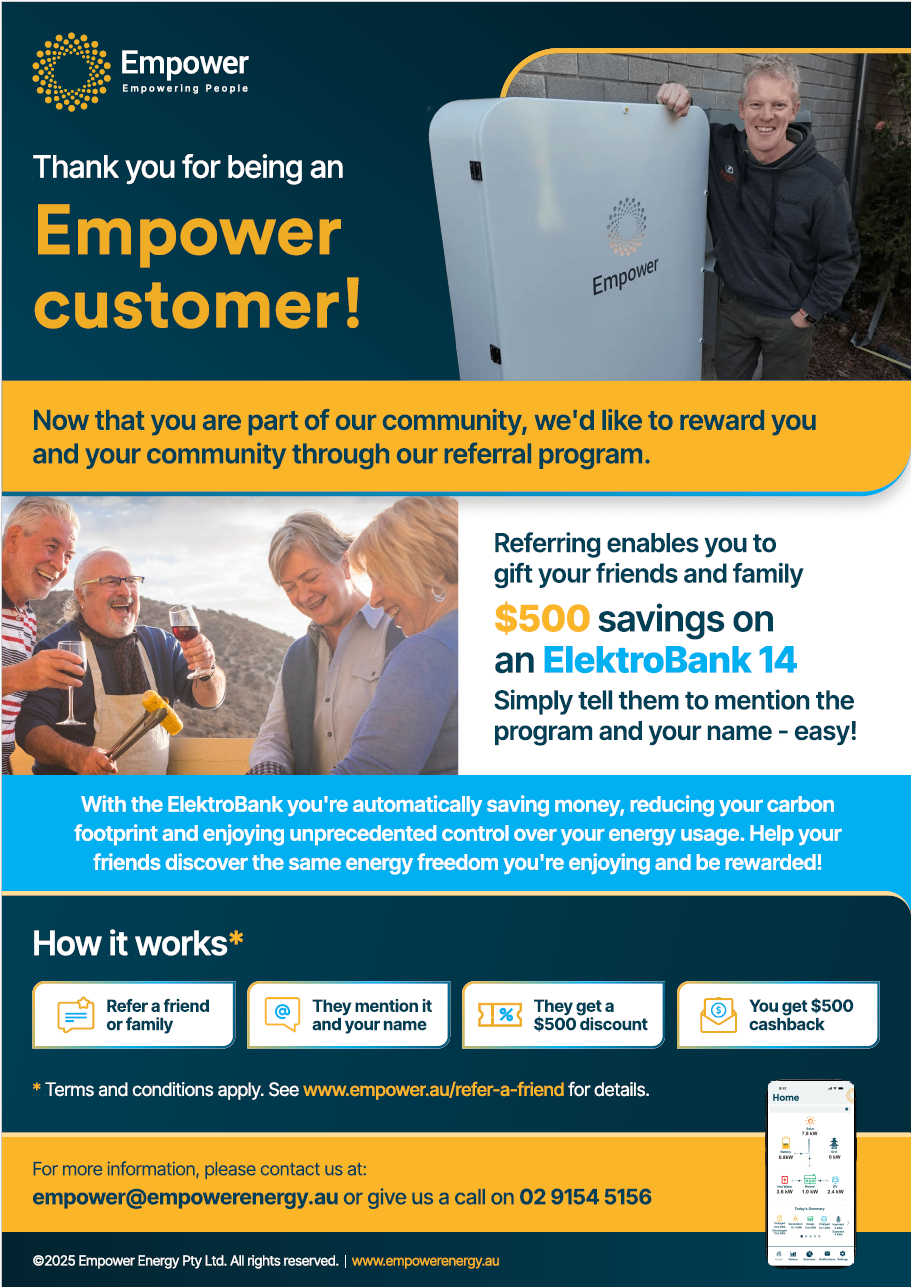 Empower Energy's Refer a Friend Program - Empower